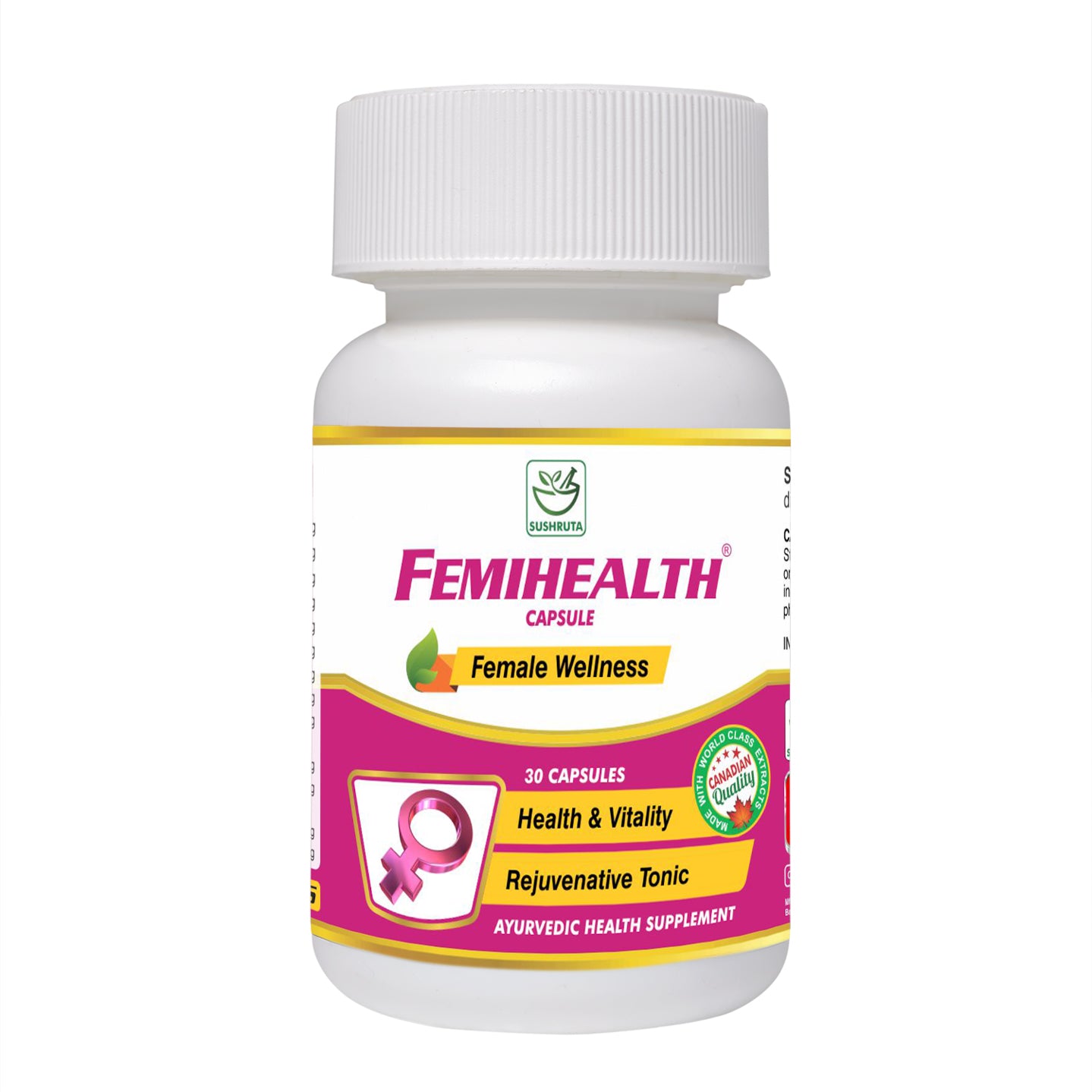 Femihealth Capsule for Female Health | Sushruta Clinic Delhi