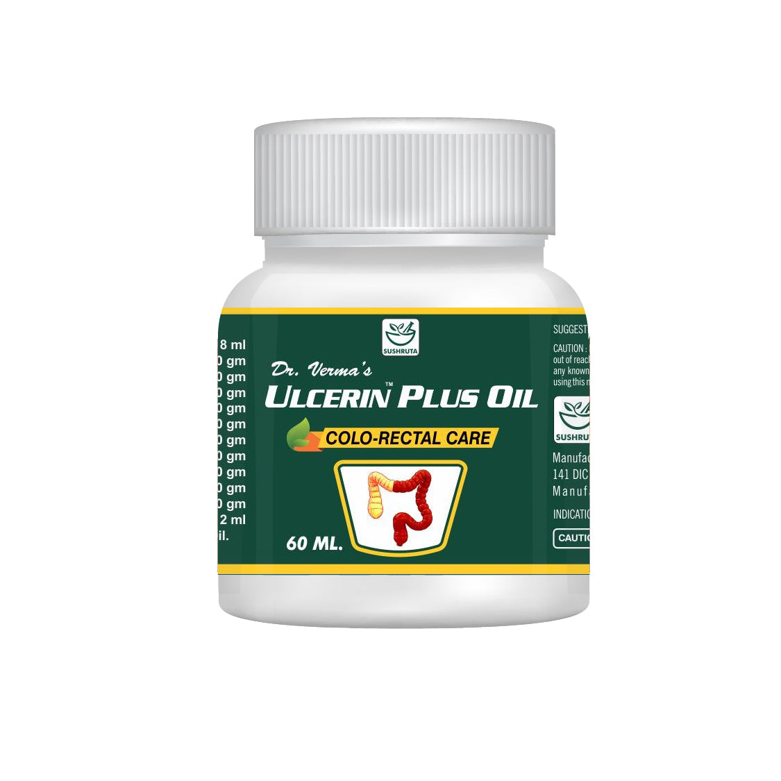 Ulcerin Plus Oil – Sushruta Clinic